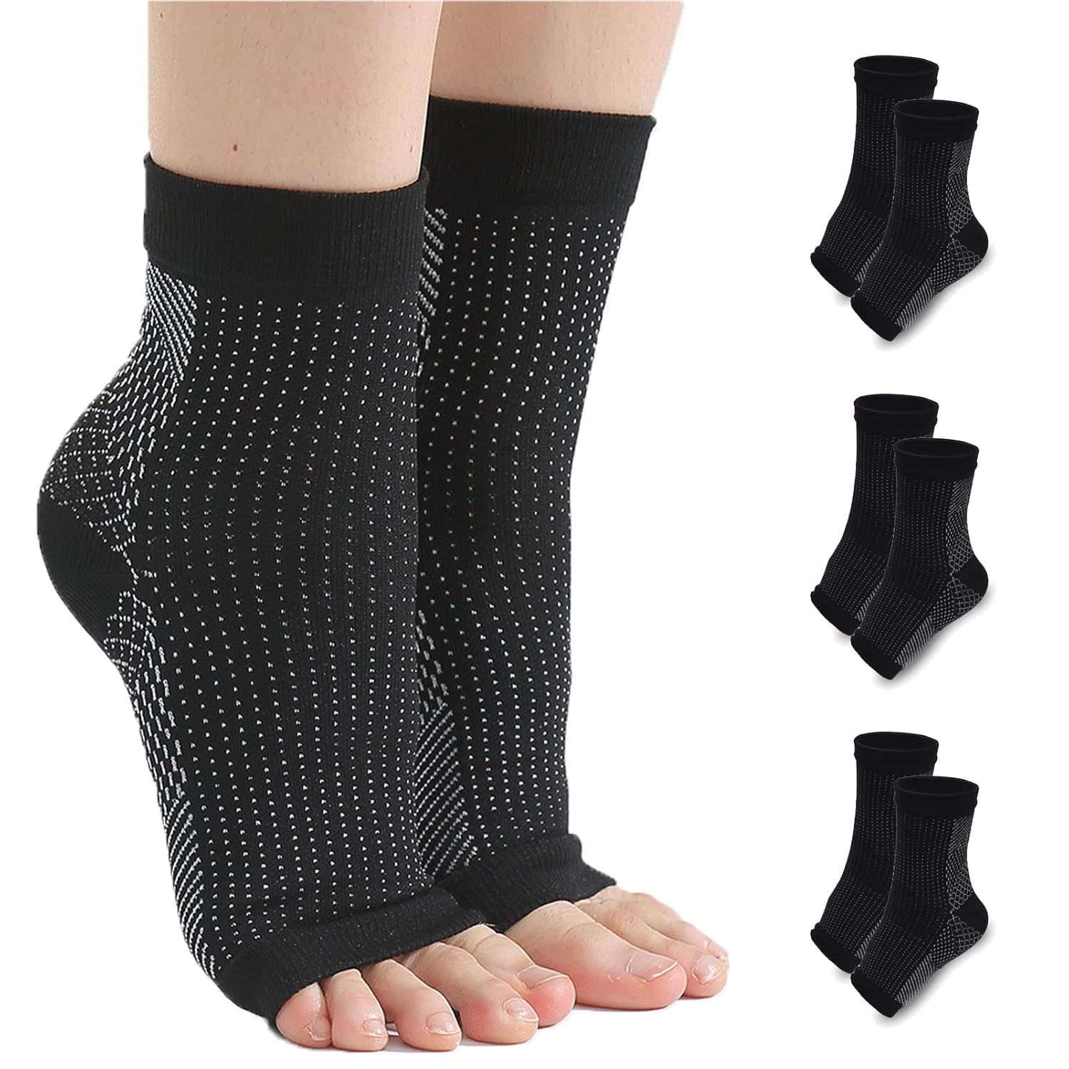 Buy 3Pairs Soothe Relief Socks for Neuropathy Pain,Neuropathy Socks for ...