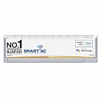 Panasonic 2.2 Ton 4 Star Inverter Split Smart AC (Copper, 7 in 1 ...