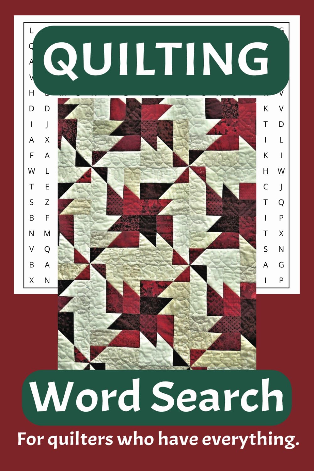 Quilting Word Search Puzzle Book: Search for Words About Quilting ...