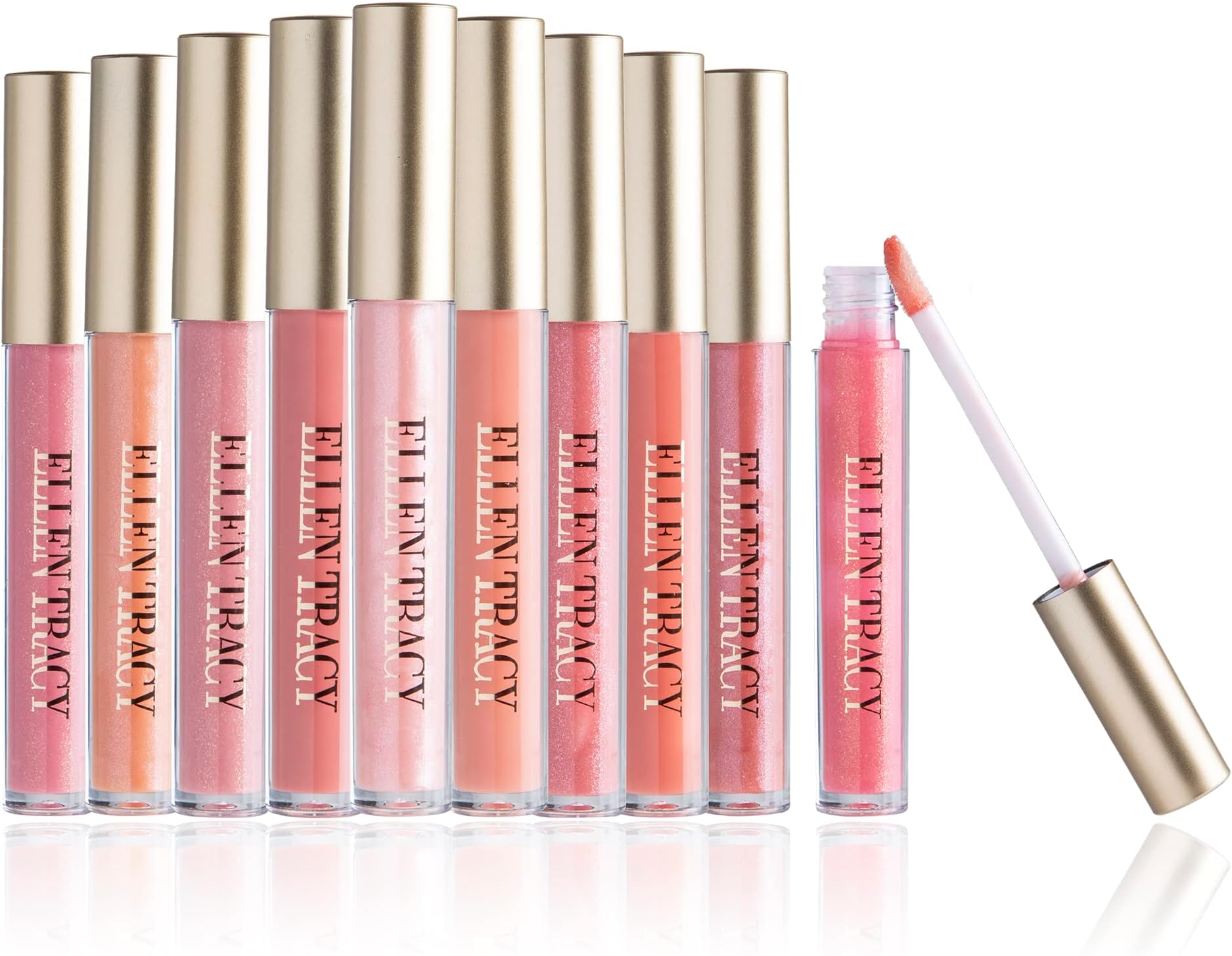 Amazon.com : ELLEN TRACY 15-Piece Embossed Lip Gloss Collection and ...