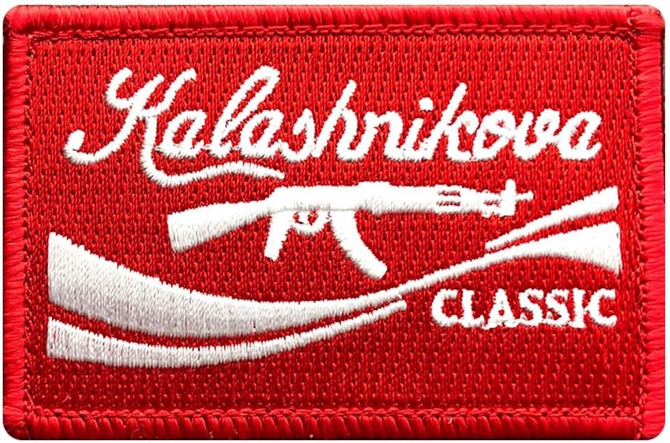 Amazon.com: Kalashnikova Classic AK47 Hook Fastener Patch (3.0 x 2.0 ...