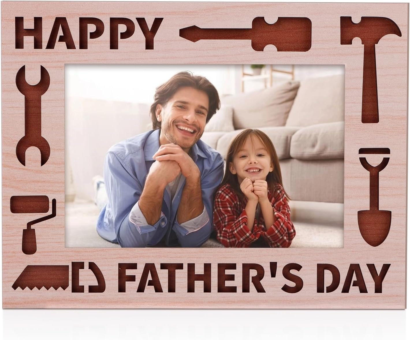 Amazon.com - WaaHome Father Day Picture Frame Happy Fathers Day Gift ...