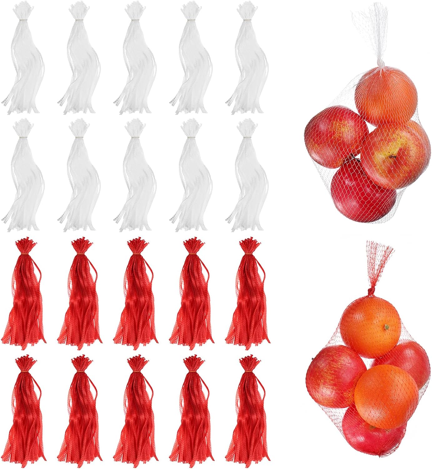 Amazon.com: uxcell 100pcs Egg Hatching Bags, 16 Inch Mesh Nylon Netting ...