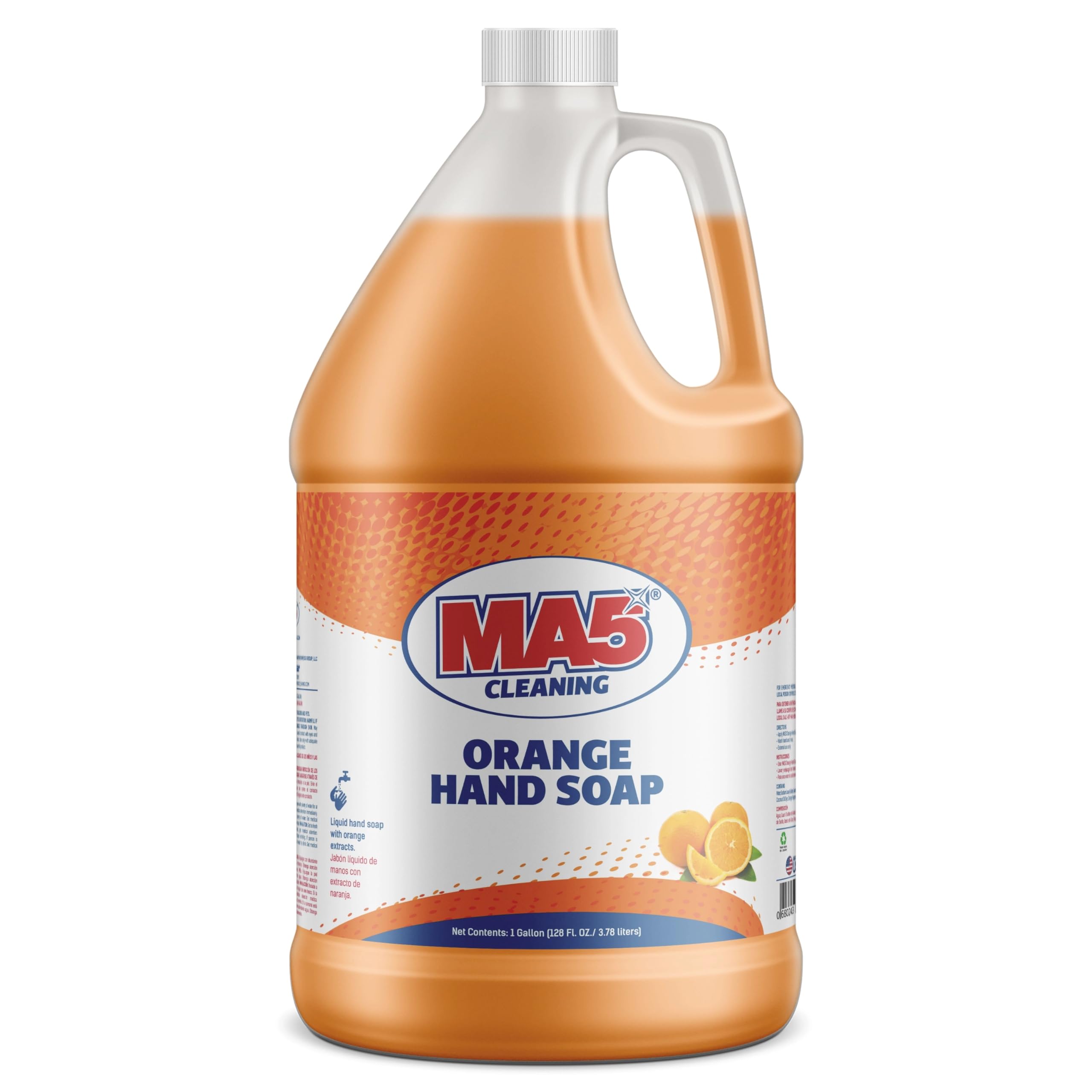 Amazon.com : MA5x Cleaning Orange Liquid Hand Soap Refill | General ...