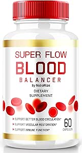 Amazon.com: Super Flow Blood Balancer, SuperFlow Balance Capsules ...