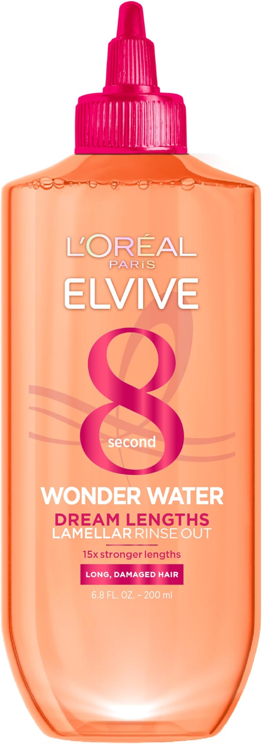 Amazon.com : L'Oreal Paris Elvive Dream Lengths 8 Second Wonder Water ...