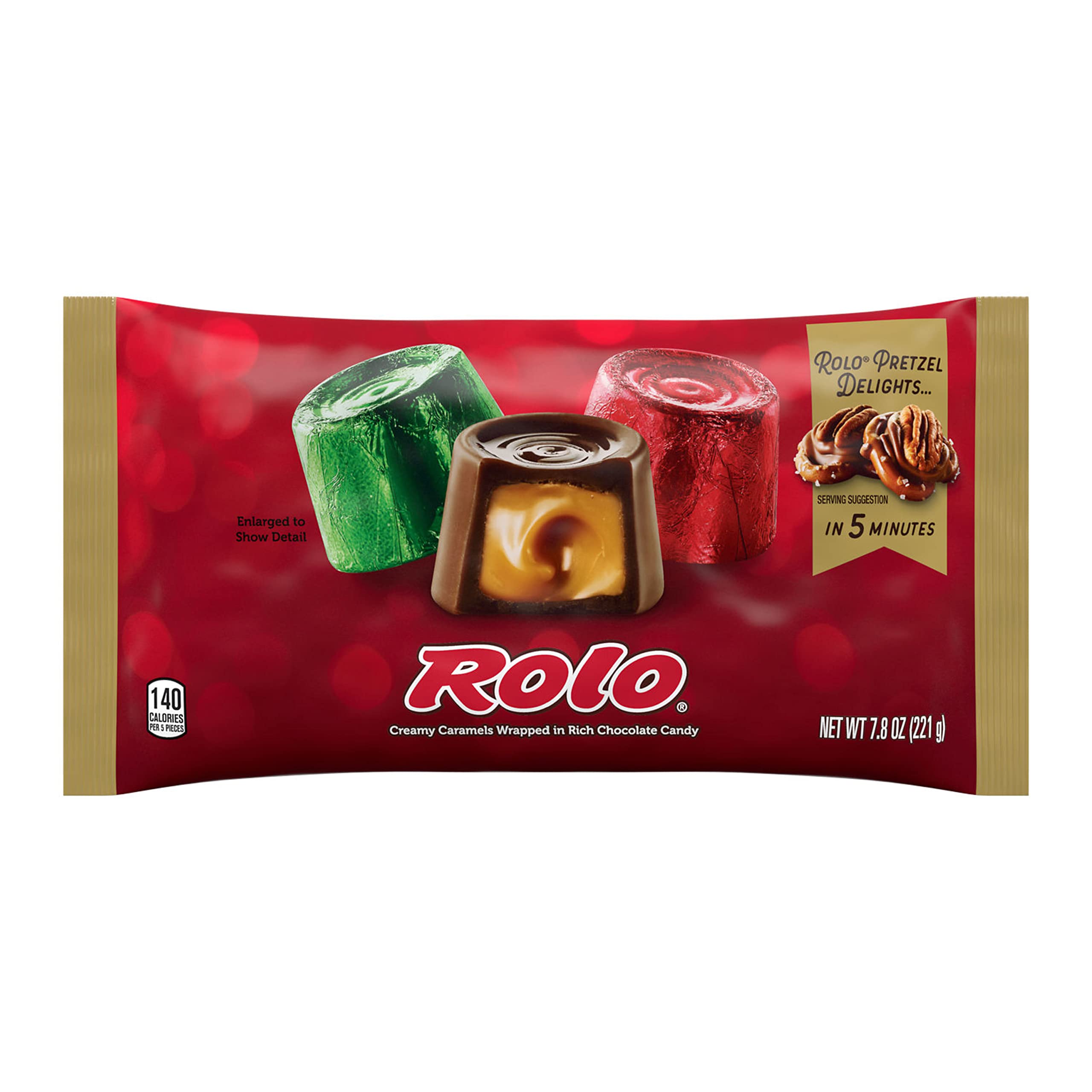Snapklik.com : ROLO Creamy Caramels Wrapped In Rich Chocolate Candy