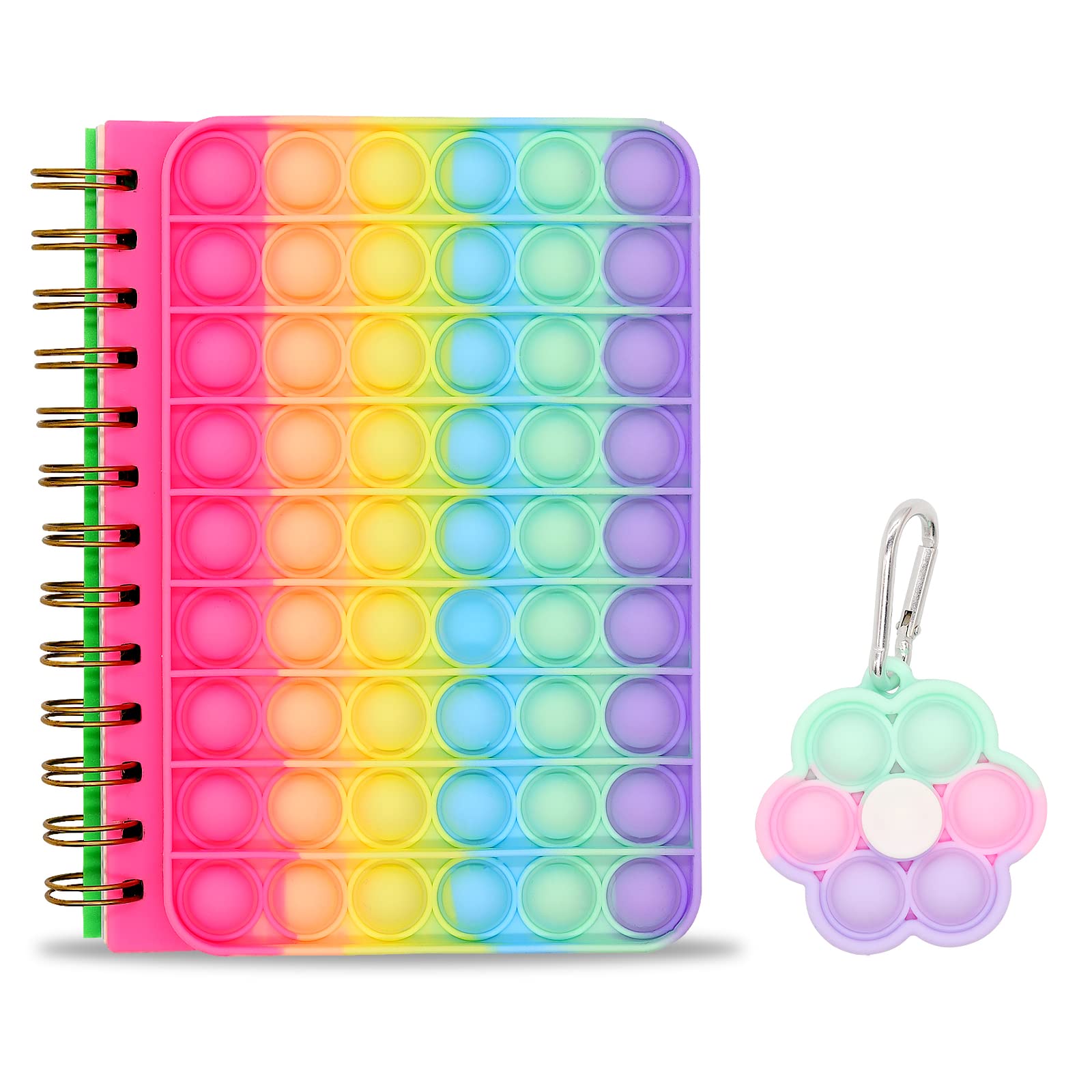Zuicxlsy Pop Notebook It Fidget Practical Notebook Pop Bubble It ...