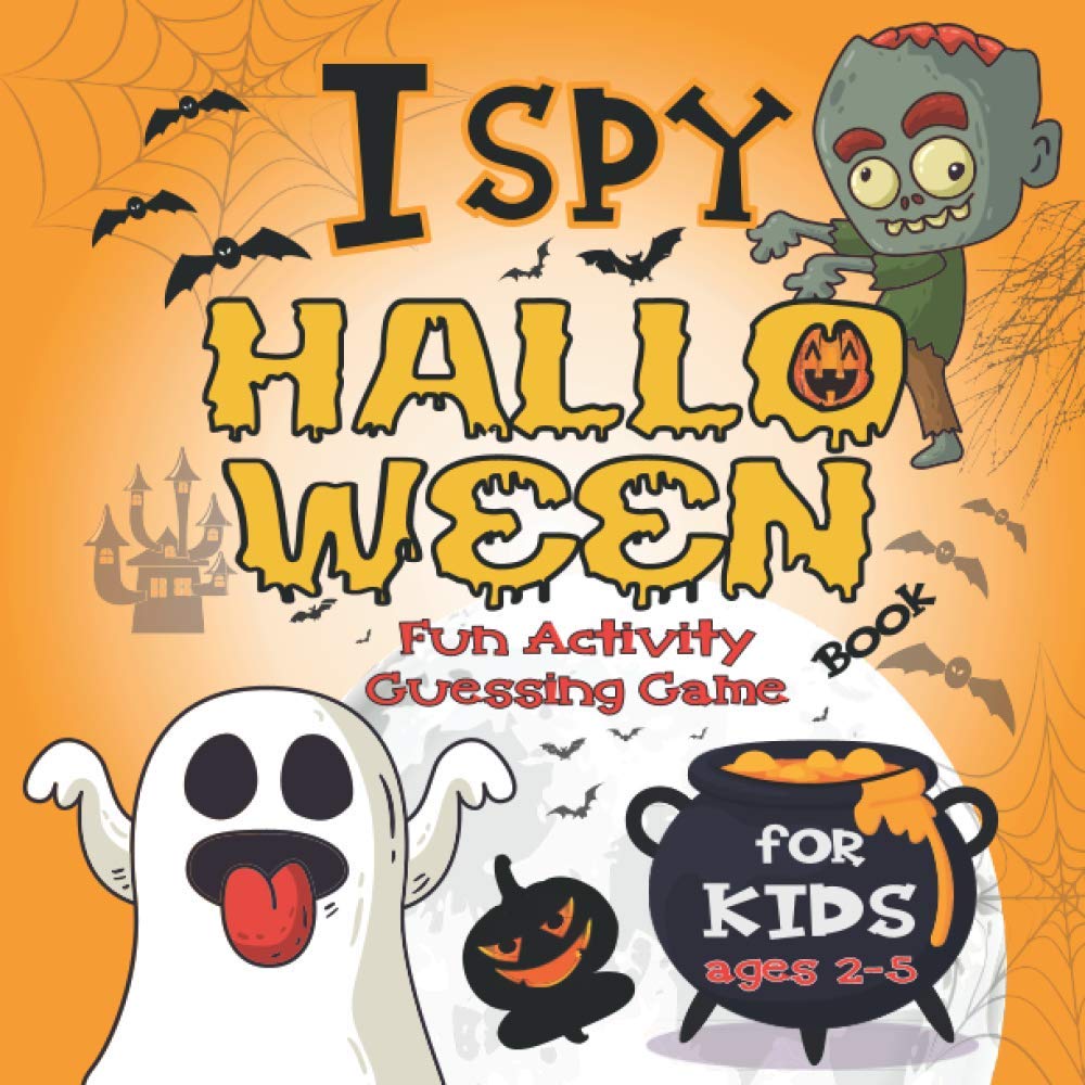Snapklik.com : I Spy Halloween Book For Kids Ages 2-5: Fun Activity ...