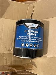 Bond-It Bitumen Paint - 1 litre - Solvent-bourne bituminous black paint ...