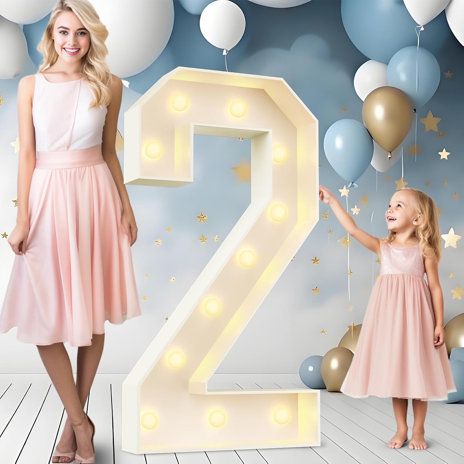 Ledido 4FT Marquee Light Up Numbers Large Light Up Philippines | Ubuy