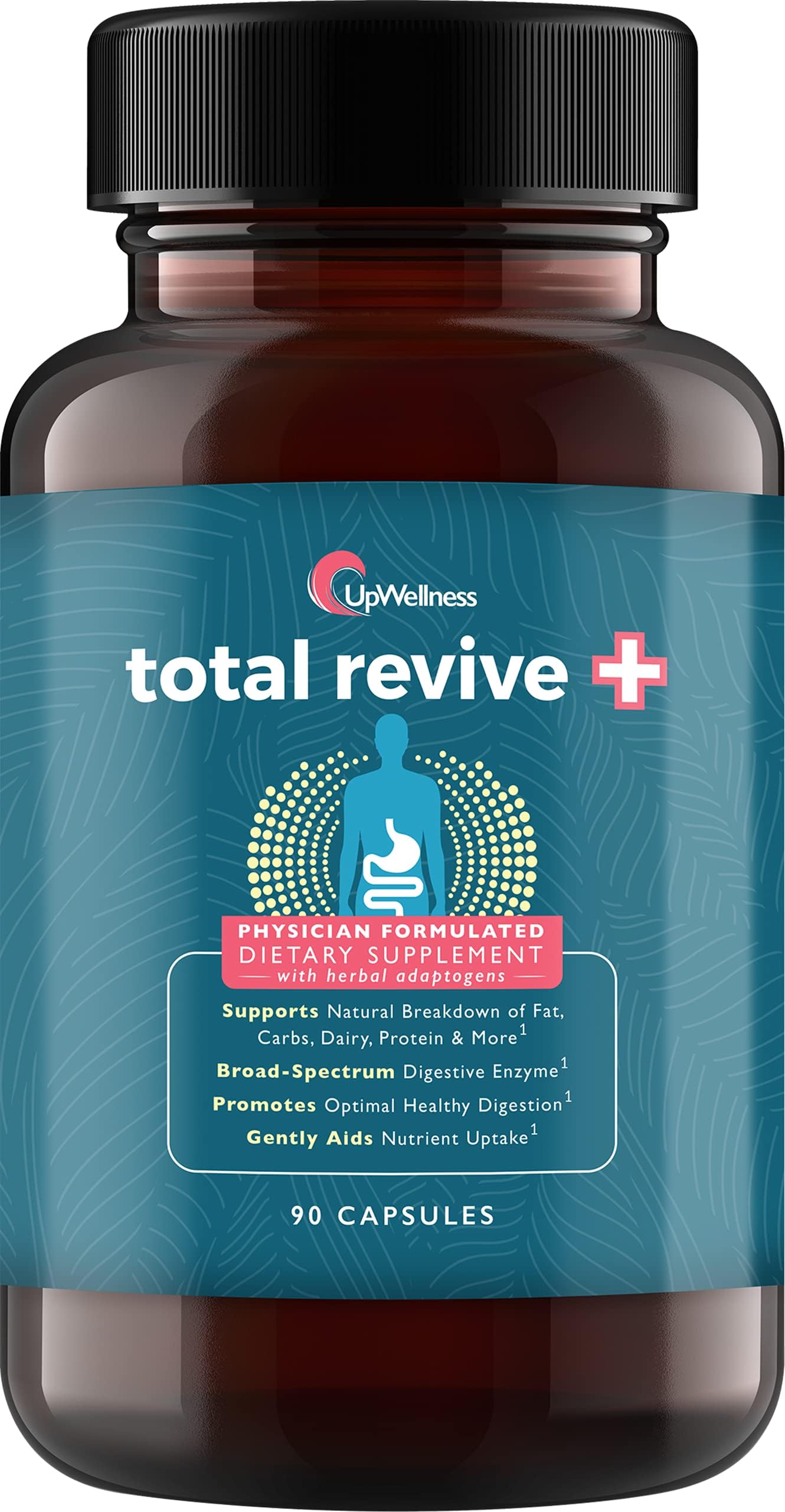 Amazon.com: UpWellness Total Revive + - Broad Spectrum Digestive ...