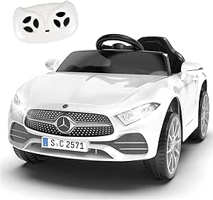 Amazon.com: BCARORUR Licensed Mercedes-Benz CLS 350 12V Ride On Car ...