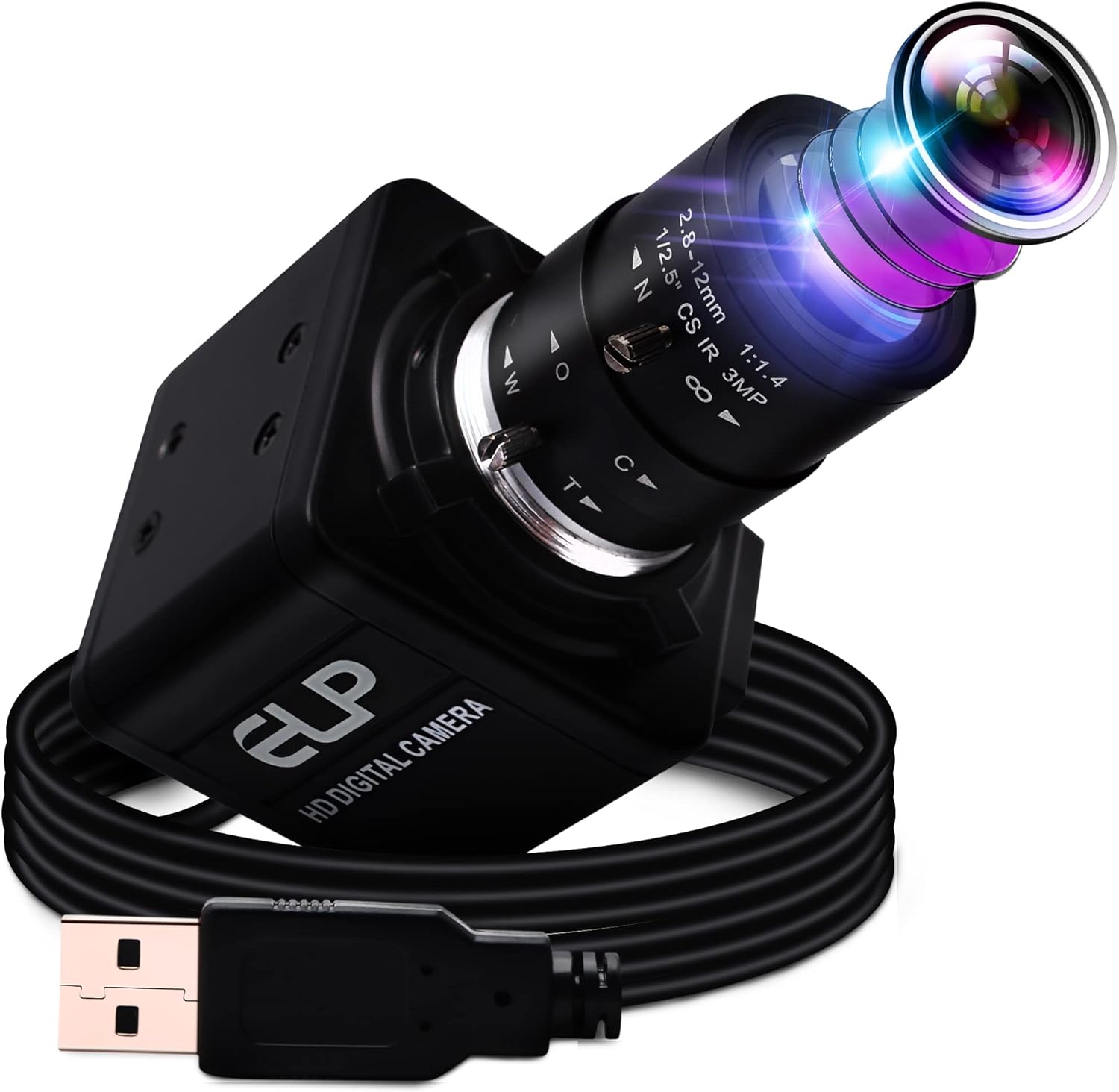 Amazon.com : IEights 260fps Variable Focus Camera Optical Zoom Webcam ...