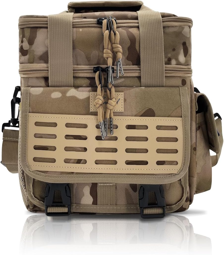 Amazon.com: LWDZLHD Tactical Camo Lunch Box for Men Adults Expandable ...