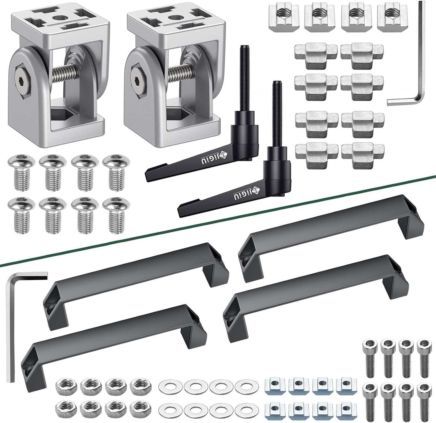 Amazon.com: JiGiU 2PCS Joint Connector 180° Rotation Range with 4-Pack ...