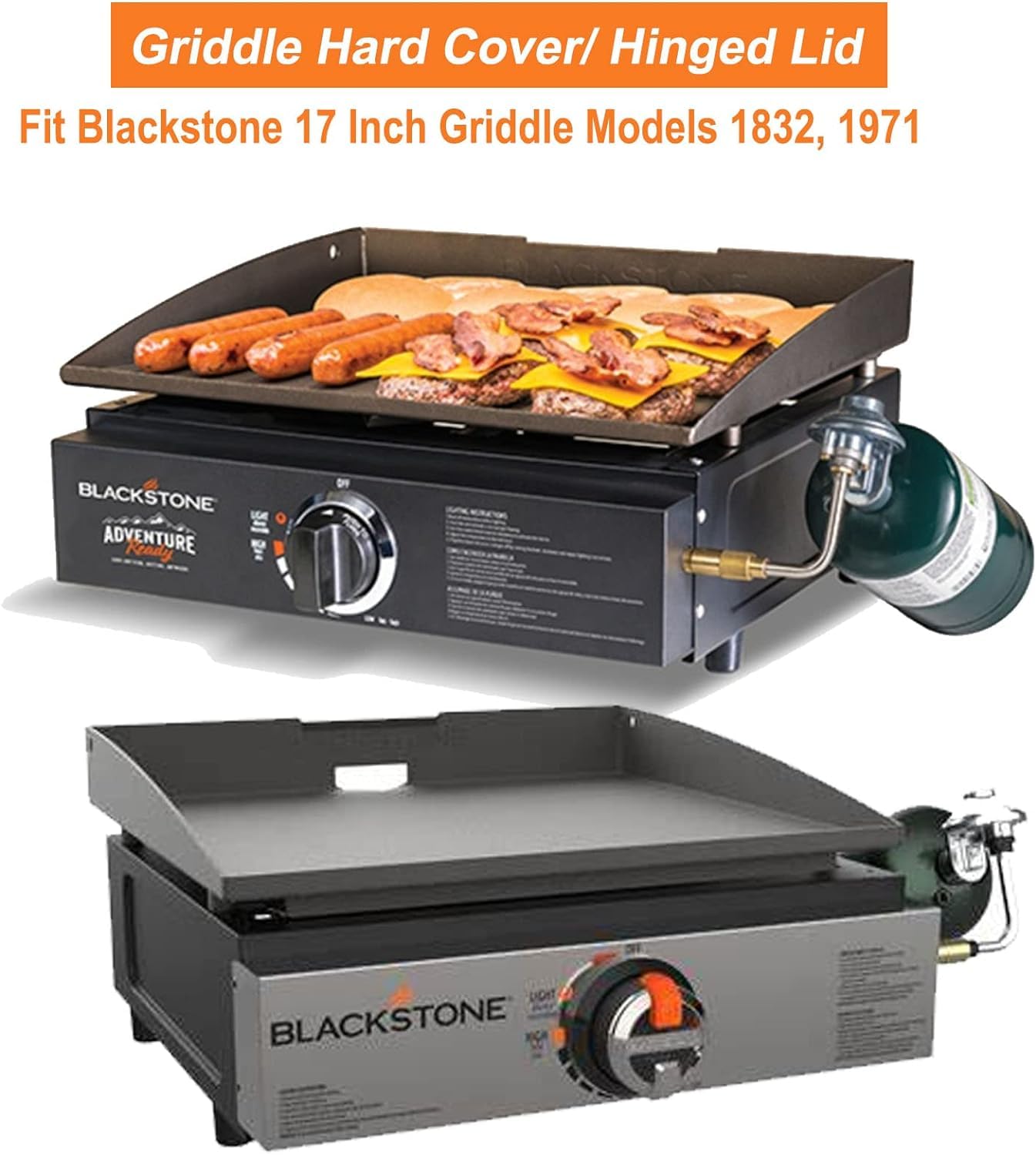 Snapklik.com : Griddle Lid For Blackstone 17 Inch Adventure Ready 1832 ...