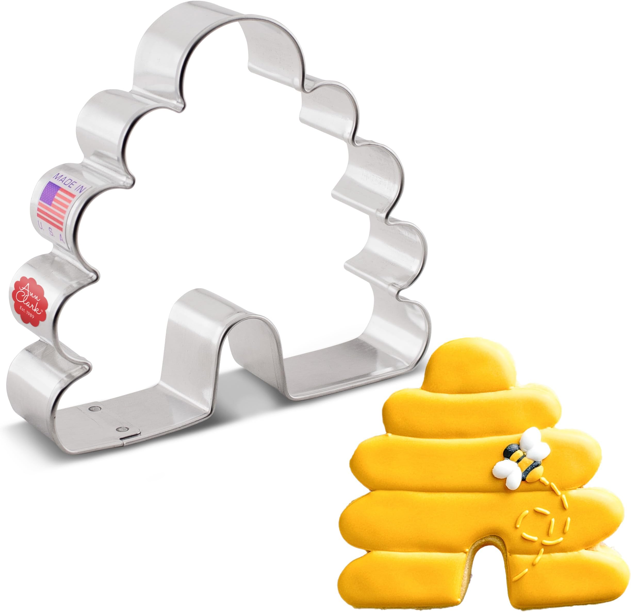 Amazon.com: WJSYSHOP Bee Honeybee Shape Cookie Cutter - C: Home & Kitchen