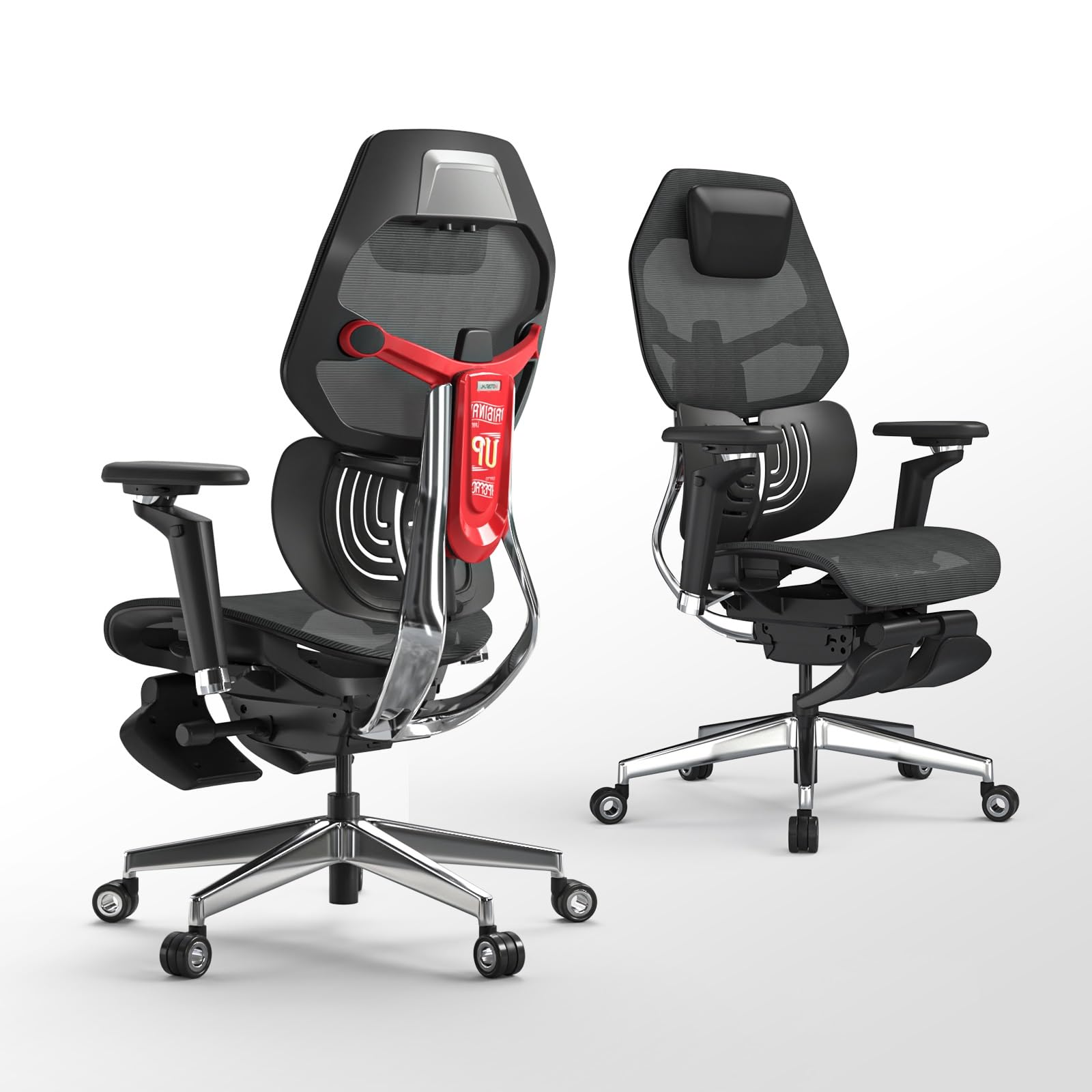 Amazon.com: Motostuhl ES2T Computer Desk Gaming Chair with 2-Piece ...