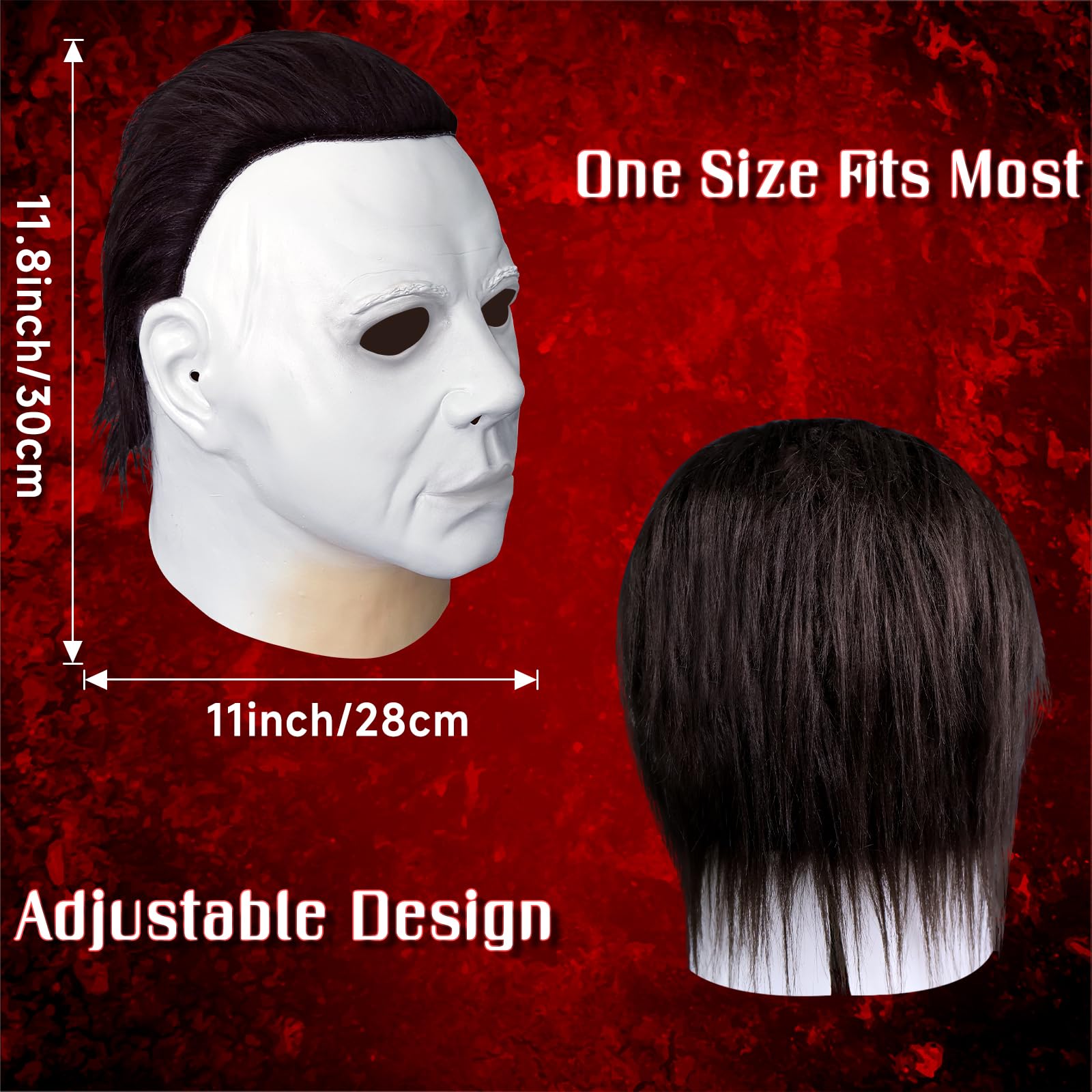Orgoue Michael Myers Mask, Mike Myers Mask 1978 Latex Micheal Myers ...
