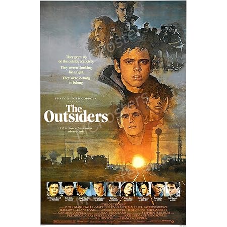 Amazon.com: Outsiders The Movie Poster #01 24x36: Prints: Posters & Prints