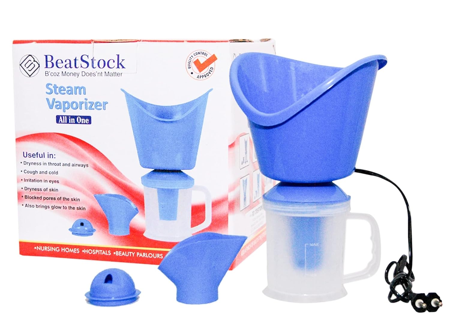 Buy BeatStock, All in one (3 in 1) vaporizer, steamer, Nozzle Inhaler ...