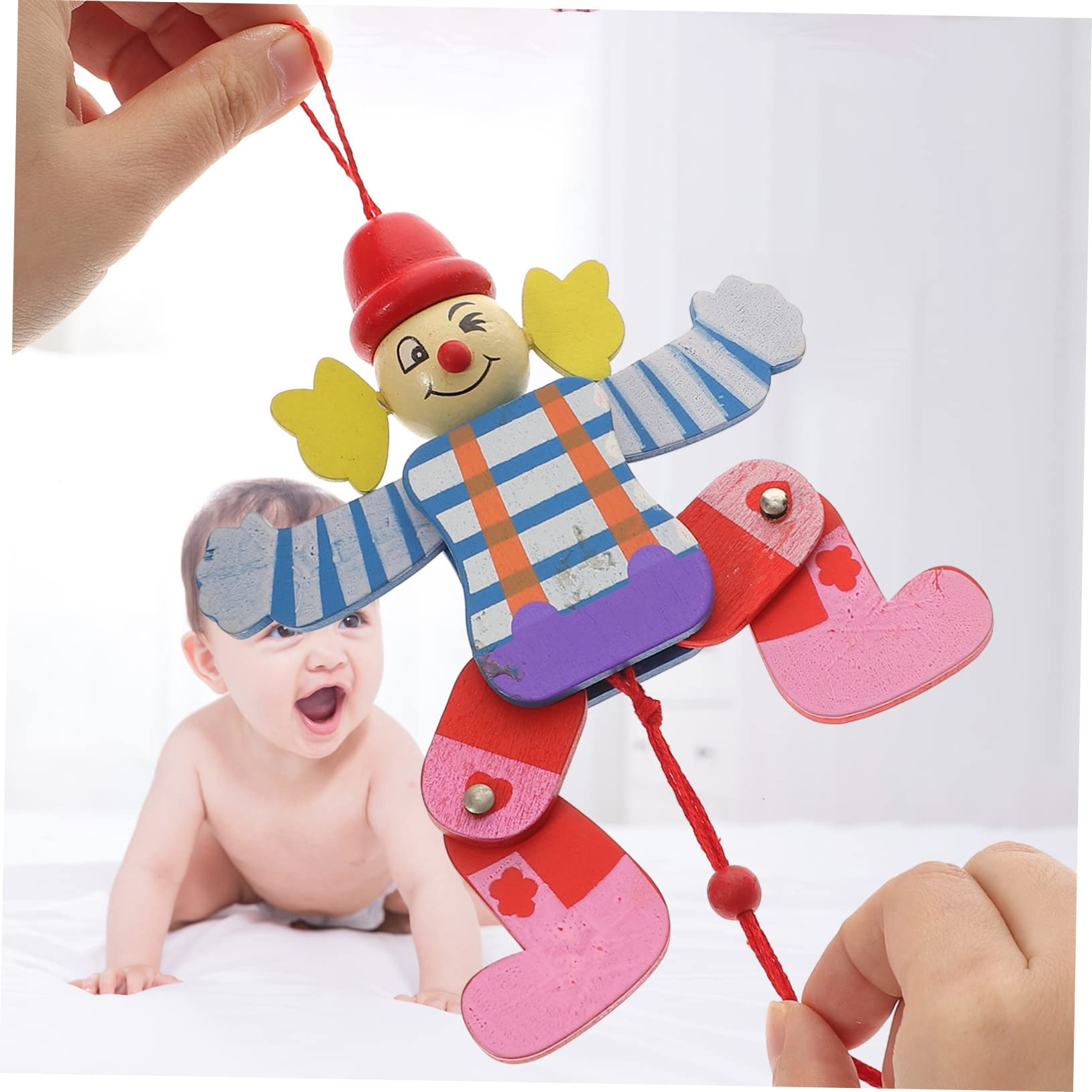 10 Inch String Puppets Meooeck 6 Pack Wooden Marionette Puppets - 10 ...