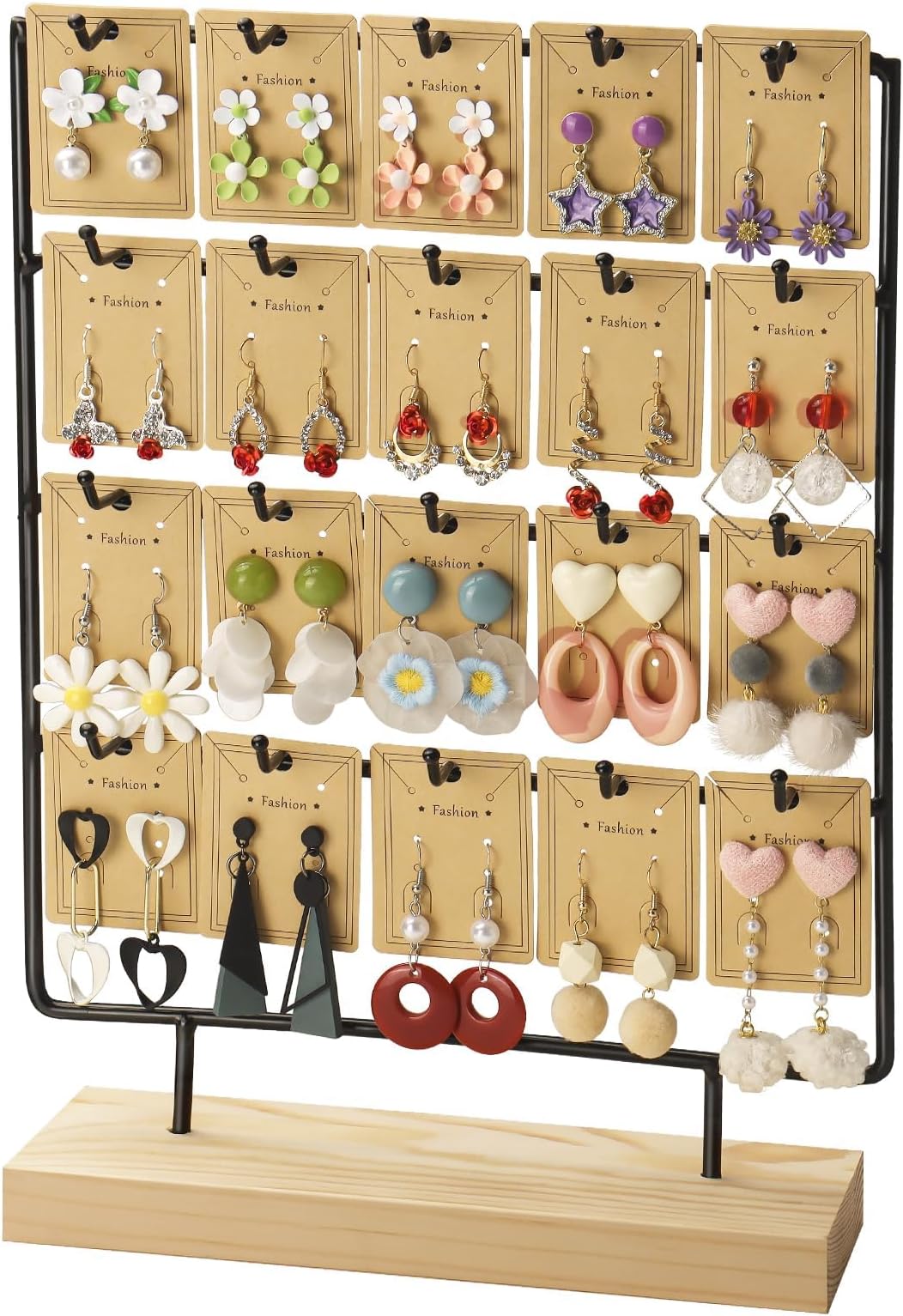 Amazon.com: ZHAOGMQH Earring Display Stands for Selling,Jewelry Stand ...