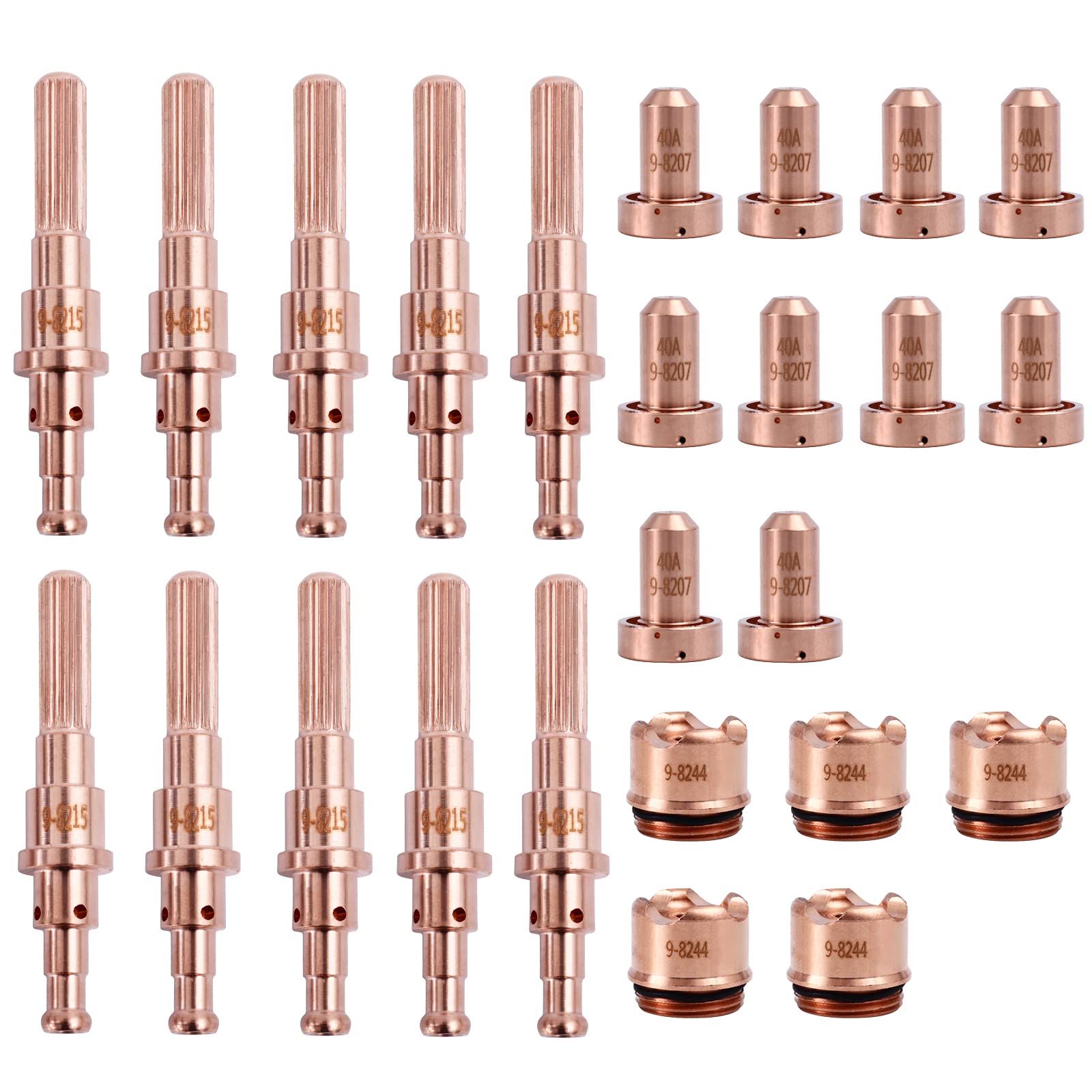 10/40Pcs Electrode 9-8232 For Thermal Dynamics SL60 SL100 Plasma