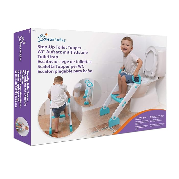 Buy Dreambaby Step-Up Potty Training Toilet Topper - 2-Level Adjustable ...