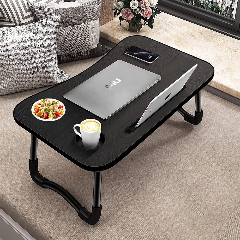 A3A ACADGQ Laptoptisch, Laptop Betttisch Klappbar, Notebook Tisch mit 4 ...