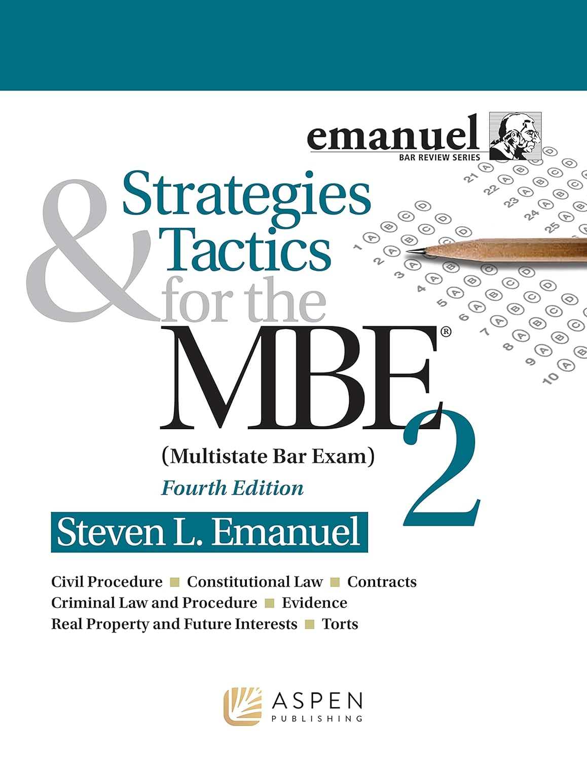 Strategies & Tactics for the MBE: Multistate Bar Exam (The Bar Review, 2): Emanuel, Steven L ...