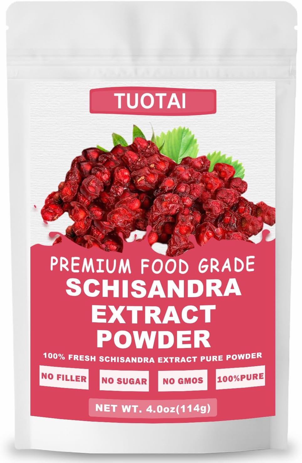 Amazon.com: Premium Schisandra Extract 10:1 Powder, 100% Natural Powder ...