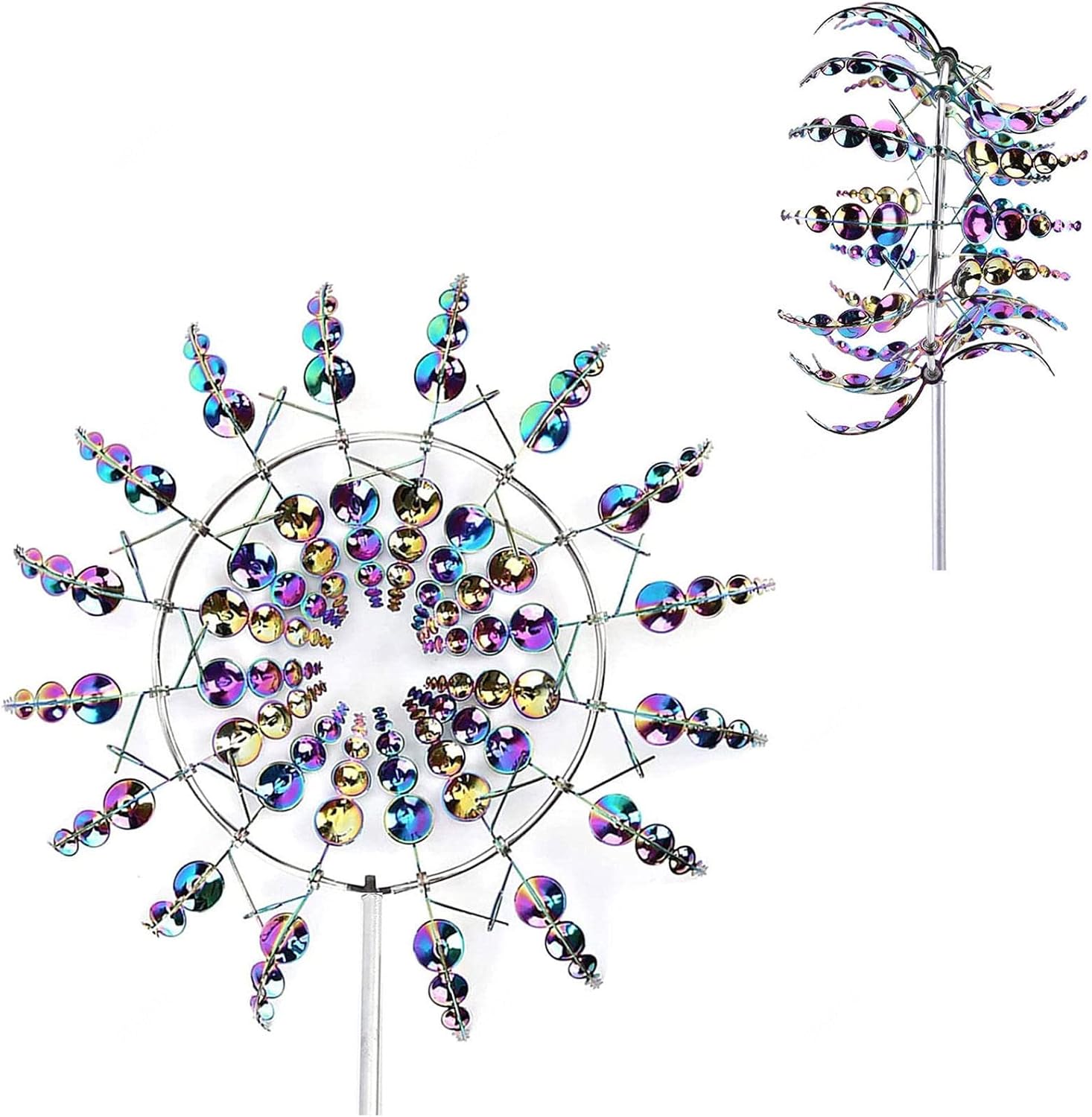 Amazon.com: Magical Metal Windmills for The Yard, Metal Outdoor Patio ...