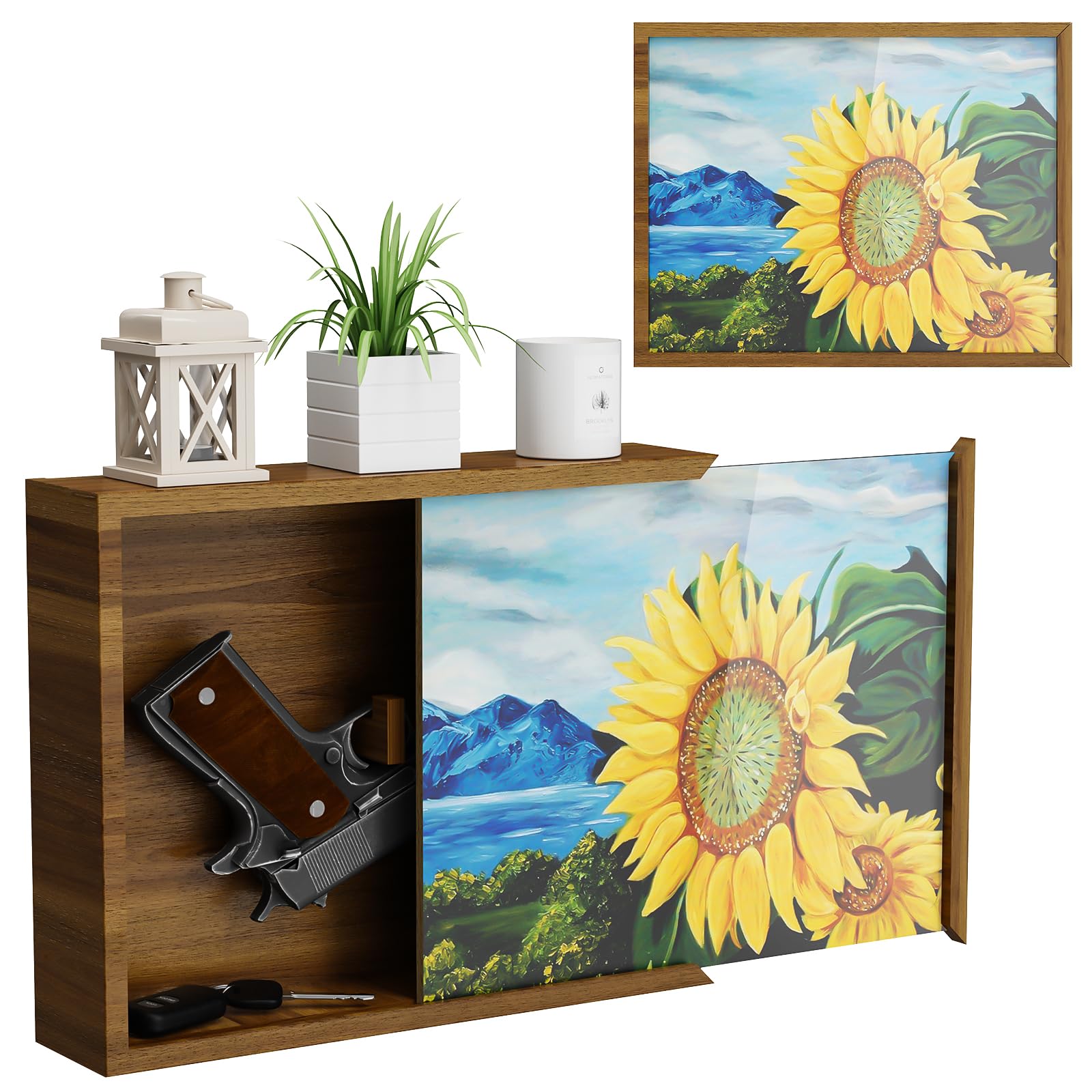 Snapklik.com : Hidden Gun Storage, Concealment Gun Safes For Pistols ...