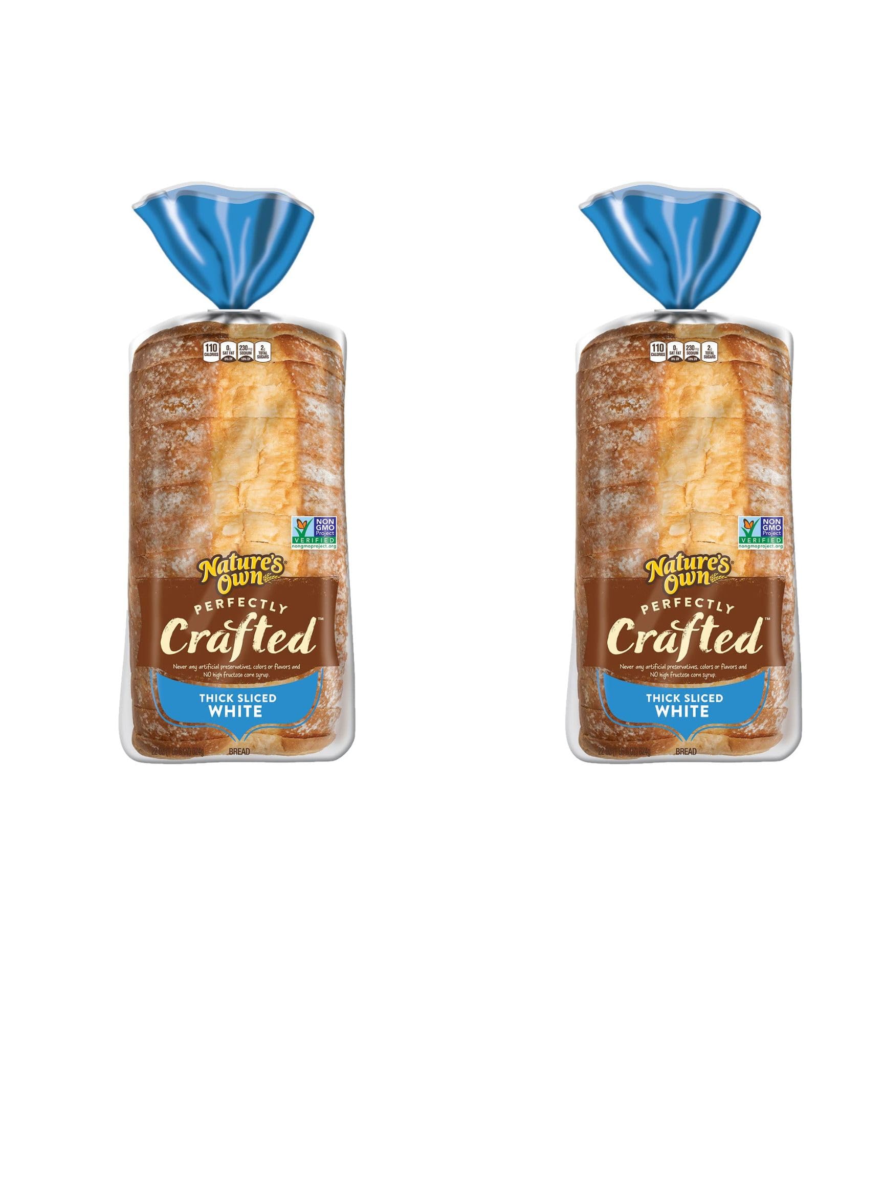 Loaf Of White Bread In Bag