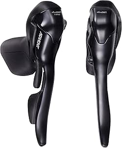 Amazon.com: microSHIFT | Advent Drop Bar Shifter | Lever Set | 1x9 Speed | Advent Compatible ...