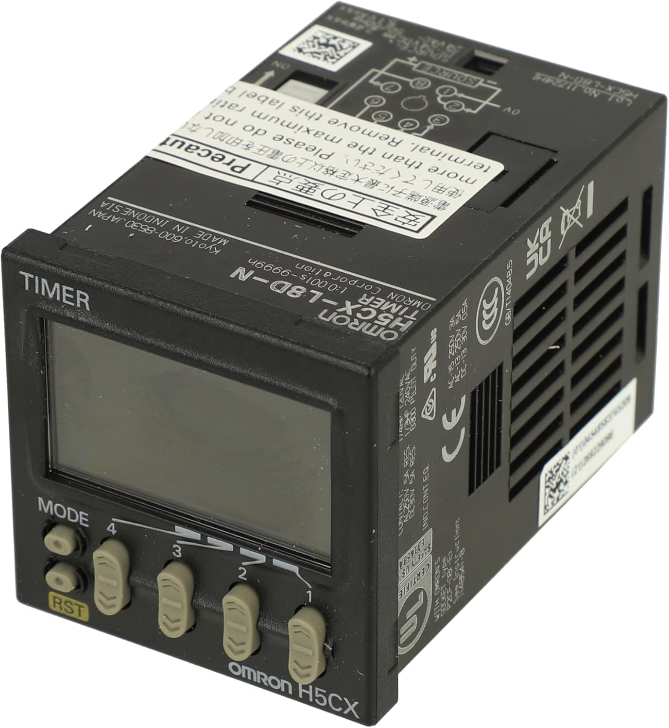 Omron timers - digital timer spdt 12-24vdc/24vac octal : Amazon.co.uk ...