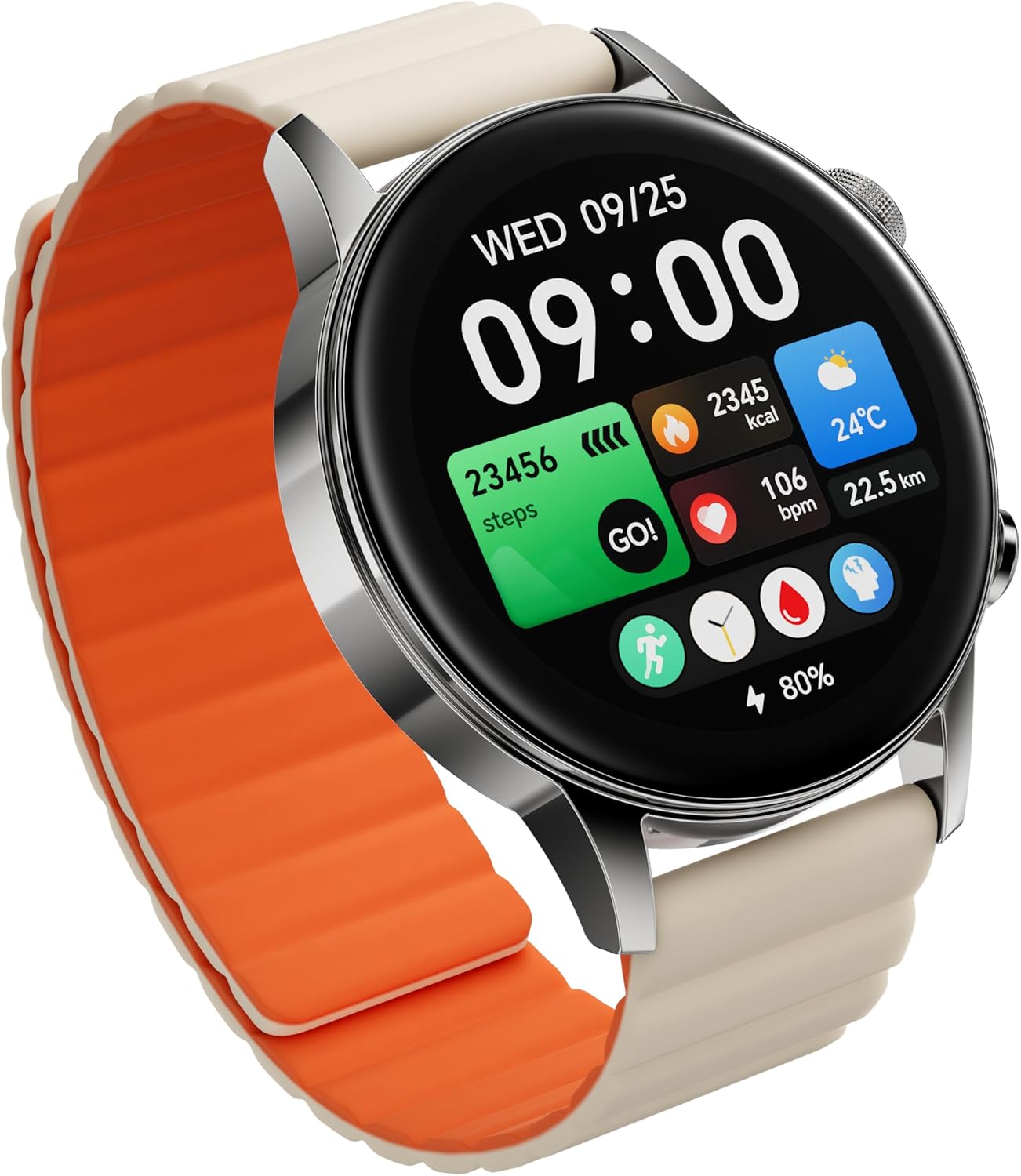 Amazon.com: Black Shark S3 Smartwatch with Magnetic Strap, ENC ...