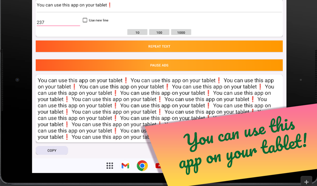 Dupli - Text Duplicator for Facebook, Whatsapp, Instagram - App on ...
