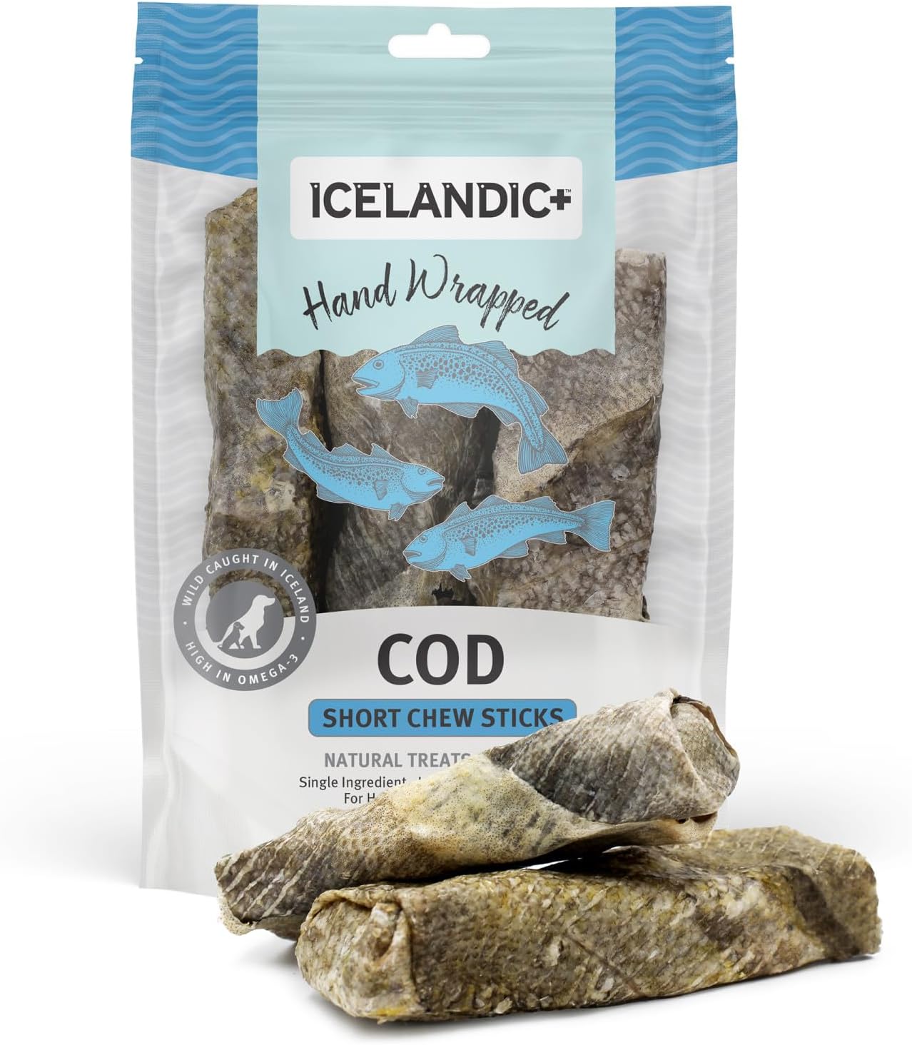 Amazon.com : Jack&Pup Fish Skins for Dogs | Single Ingredient Fish ...