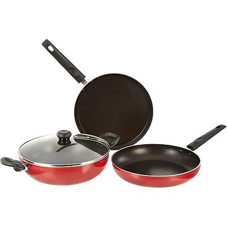 Buy Butterfly Stainless Steel Cookware Set with Sauce Pan, Fry Pan and ...