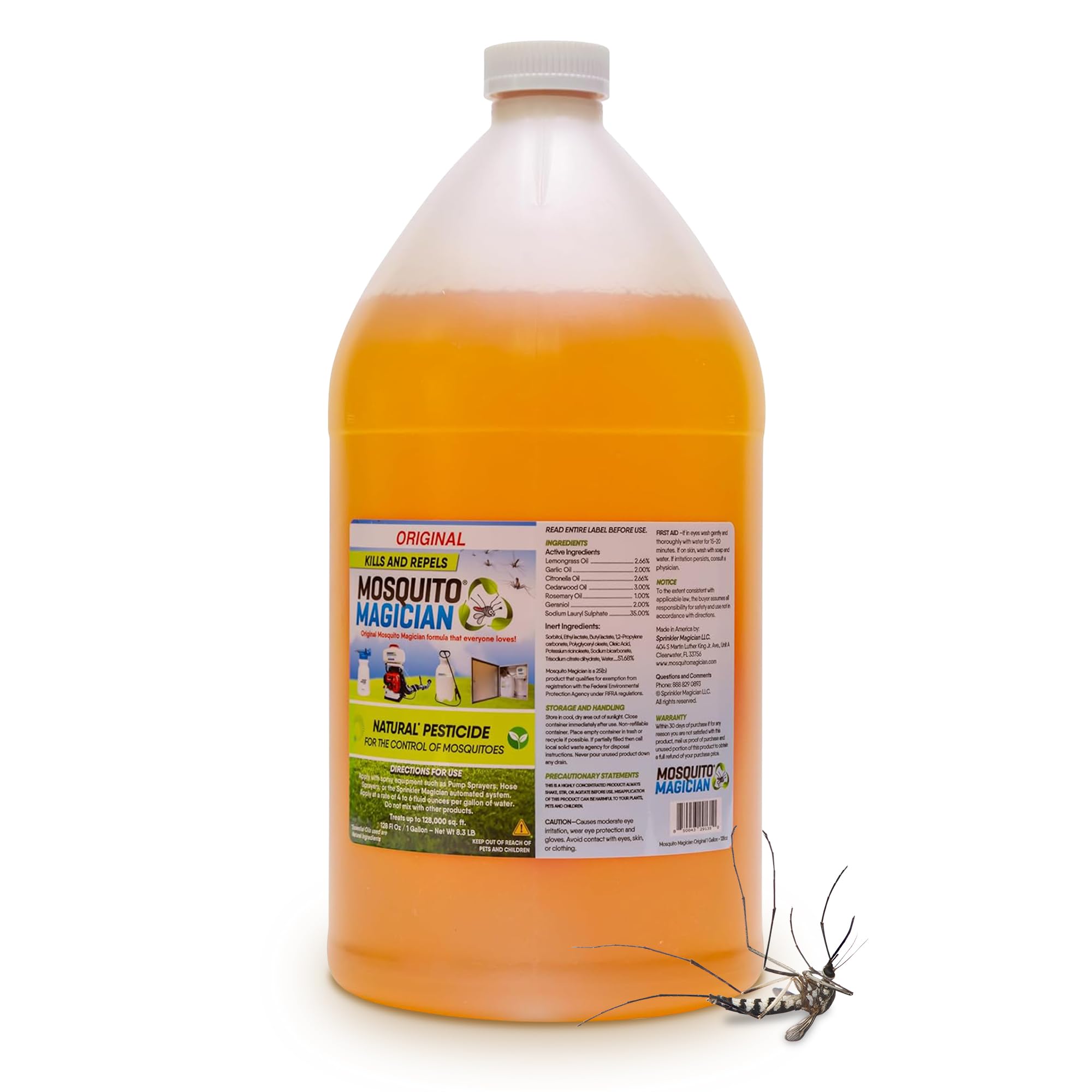 Amazon.com: Mosquito Magician Liquid Concentrate - Kills Mosquitoes ...