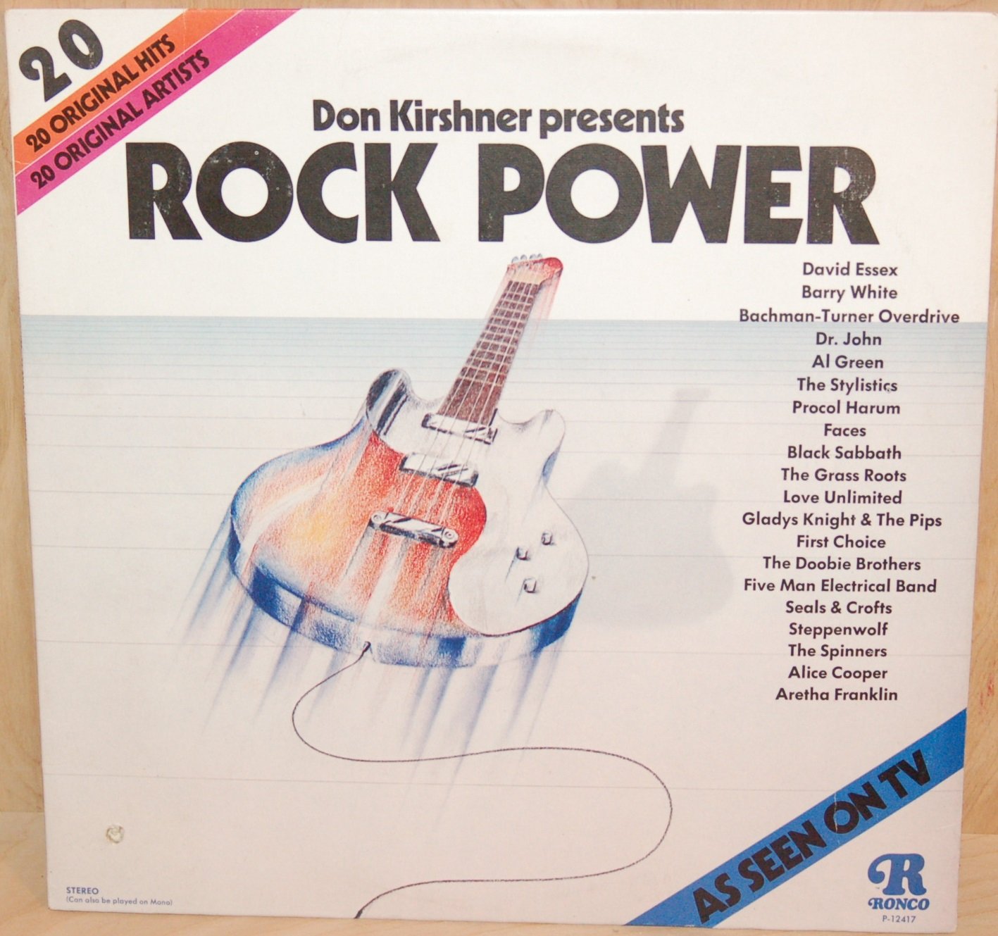 Amazon.com: "Rock Power"; 20 Original Hits-20 Original Artists: CDs & Vinyl