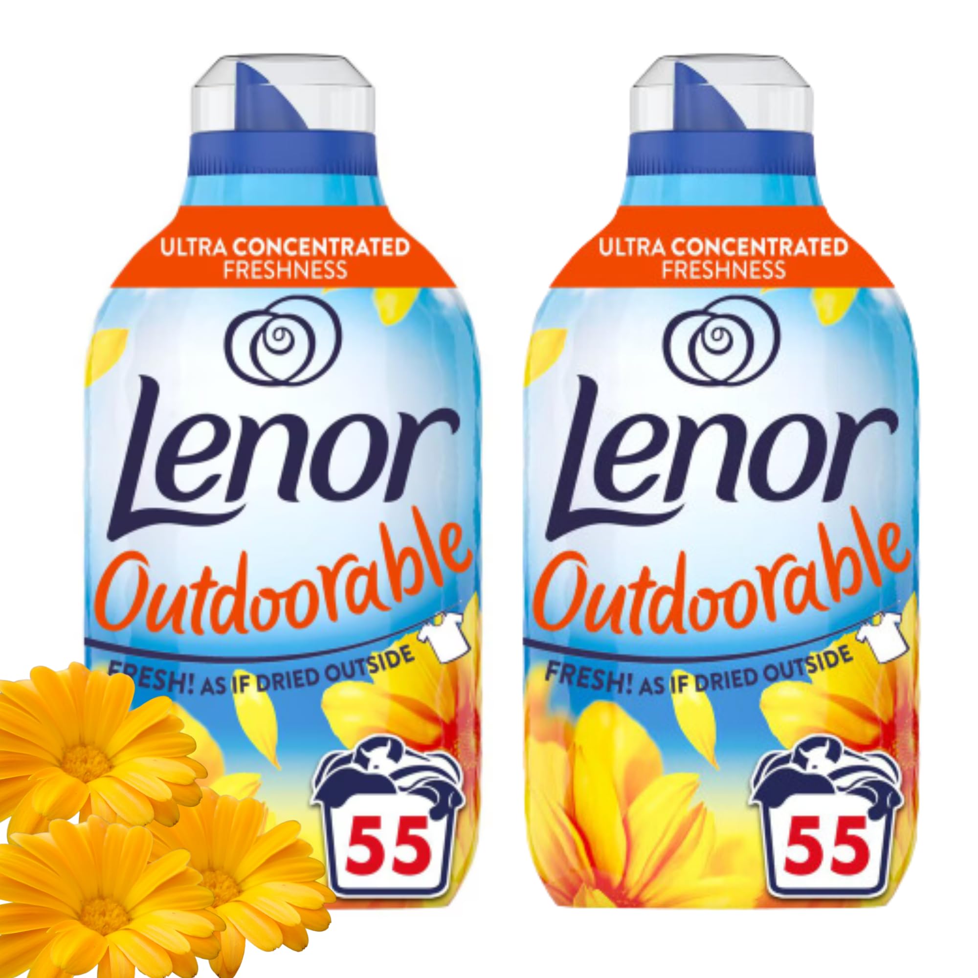 Lenor Outdoorable Ultra Concentrated Fabric Conditioner, Summer Breeze ...