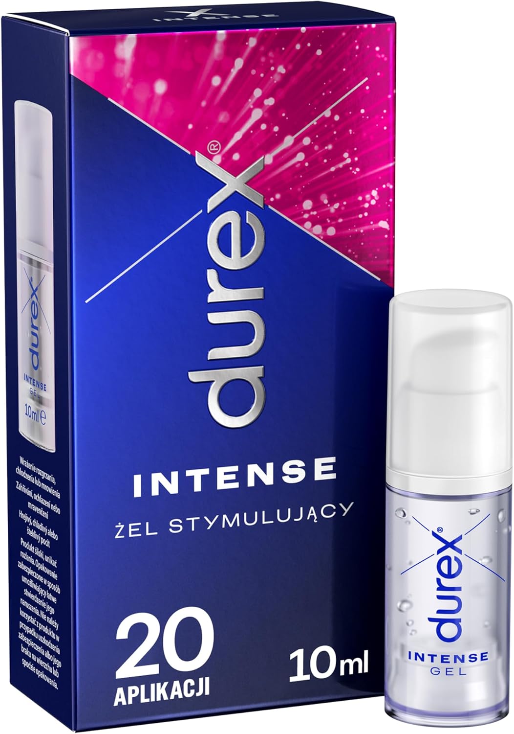 Durex Intense Orgasmic Gel Lubrificante (1x 10ml) : Amazon.it: Salute e ...