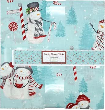 Amazon.com: Wilmington Prints Frosty Merry-Mints Ten Karat Crystals 10 ...