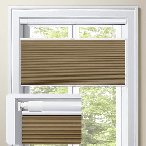 Amazon.com: MiLin Top Down Bottom Up Cordless Cellular Shades No Tools ...
