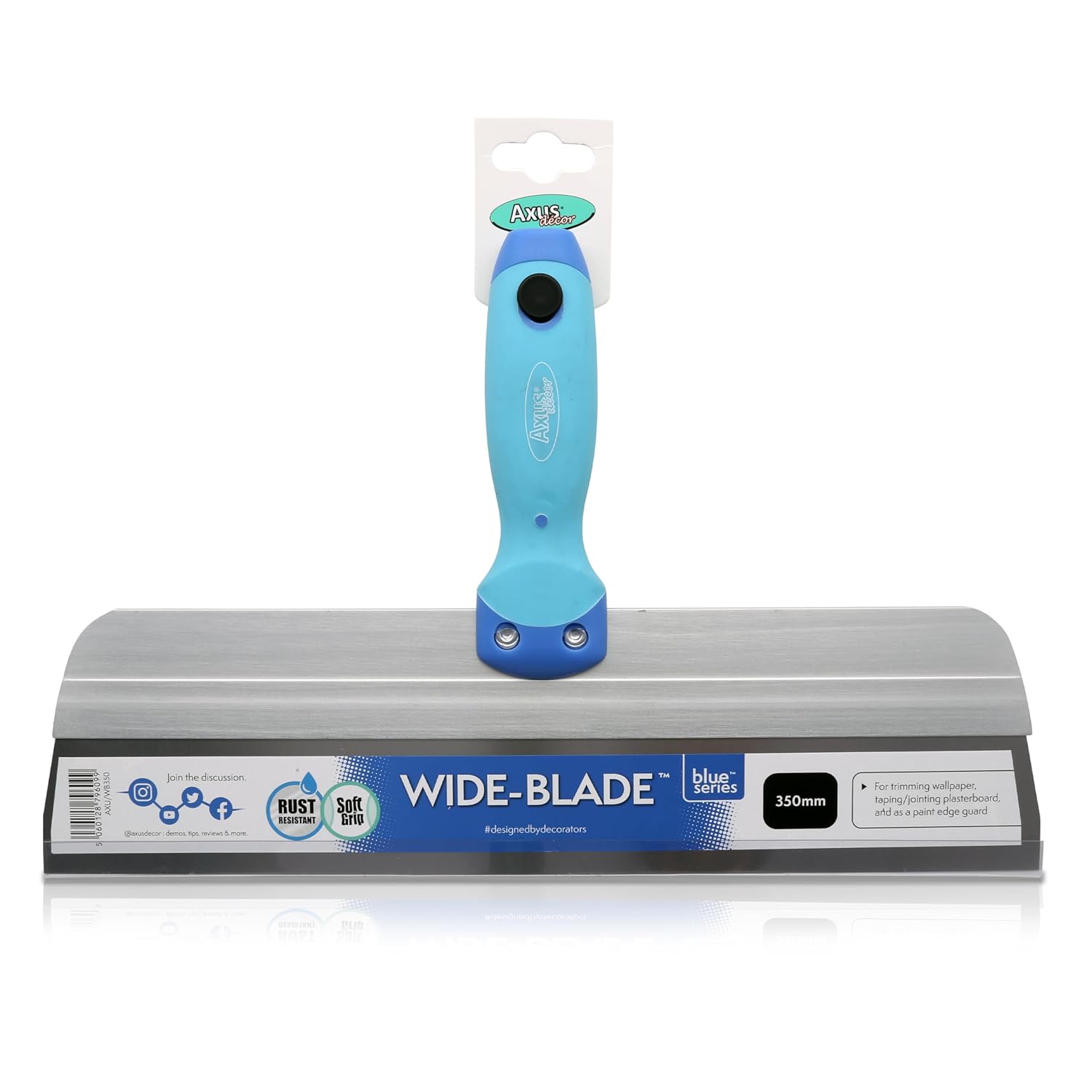 Axus Decor Wide Wallpapering Tool (Blue Series) Multi-Purpose Tool ...