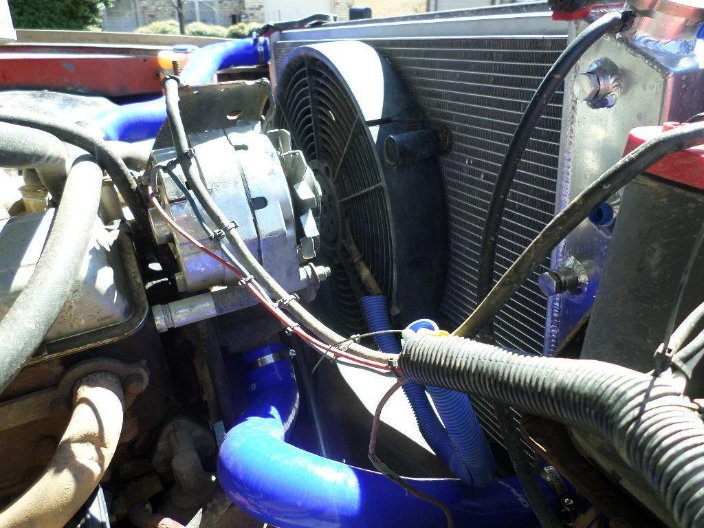 Lower Radiator hose for 350 forward position, serp system, angled ...